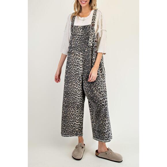 easel | Pants & Jumpsuits | New Easel Washed Denim Overalls In Ash ...
